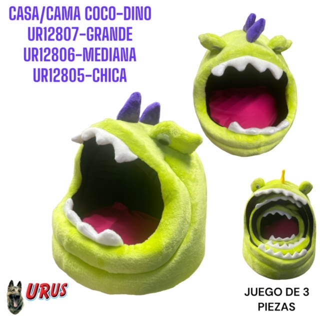 www.productosurus.com: UR12807/CAMA IGLOO COCO-DINO GRANDE URUS